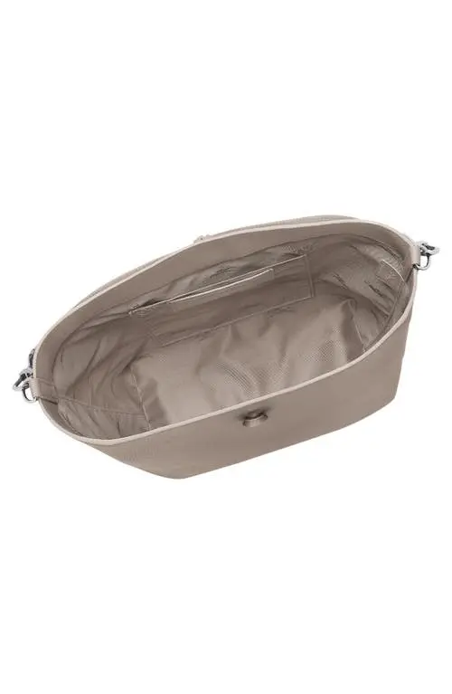 Longchamp Le Roseau Leather Hobo Bag - Clay