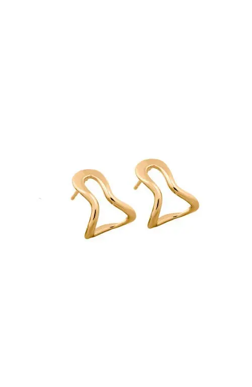 PIERETTI Conchi Earrings - Gold Plate