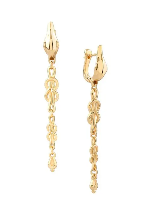 ASTOR & ORION Thalia Dangle Earrings - Gold