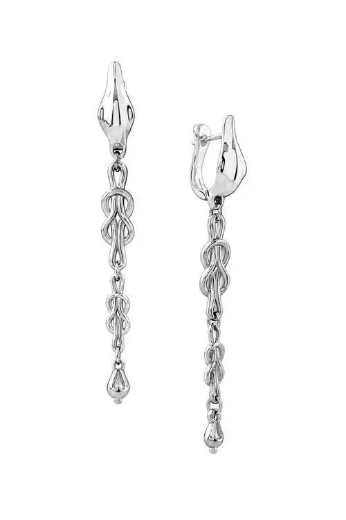 ASTOR & ORION Thalia Dangle Earrings - Silver