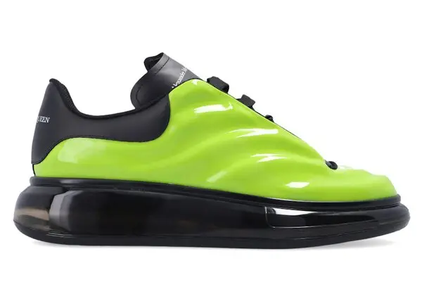 Alexander McQueen Oversized Sneaker - Lime/black/fume