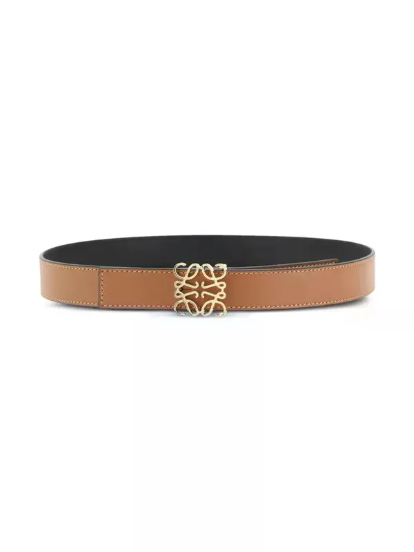 Loewe Anagram Buckle Belt - Brown
