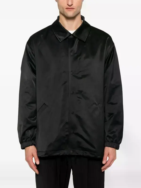 Y3 Logo-print Shirt Jacket