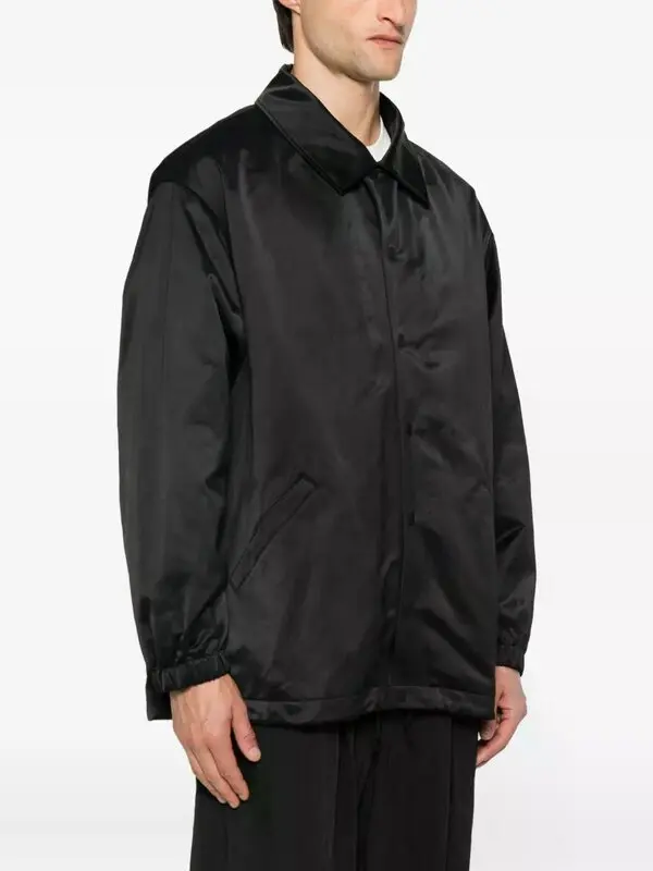 Y3 Logo-print Shirt Jacket
