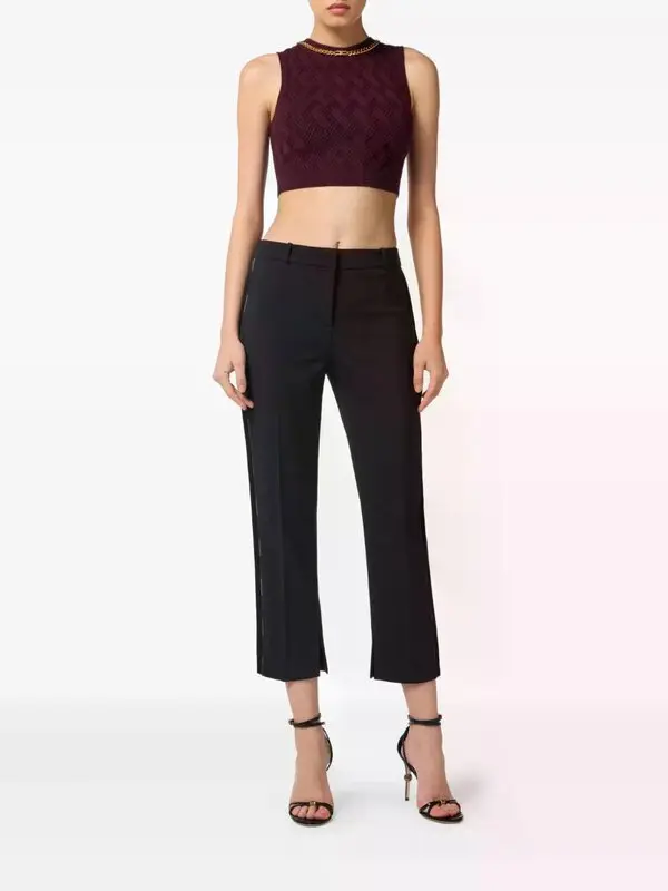 Elisabetta Franchi Crepe Trousers