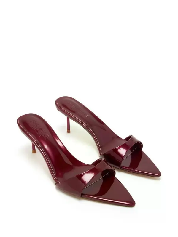Femme La 55mm Marseille Mules - Red
