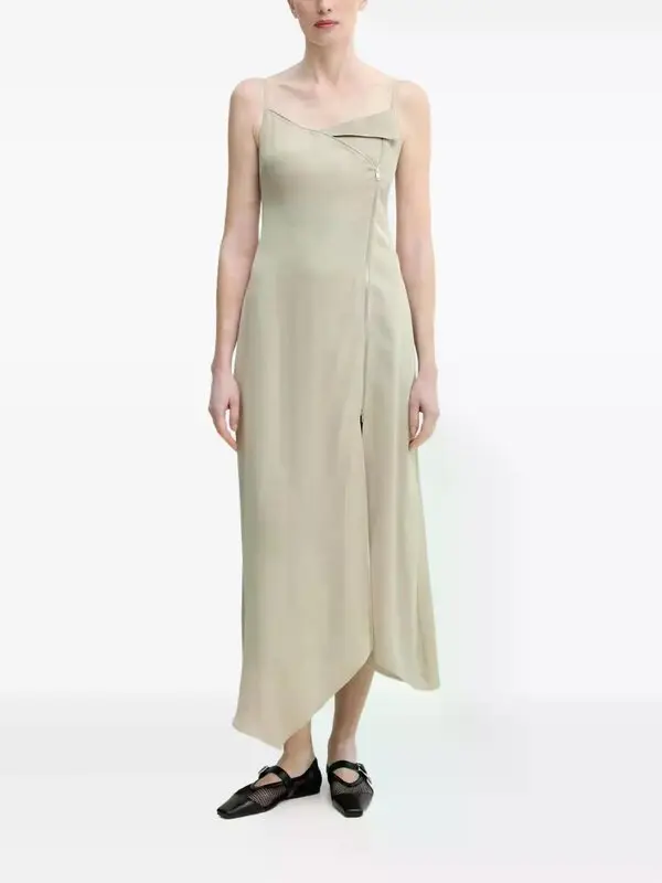 Nanushka Asymmetric Zip-up Dress