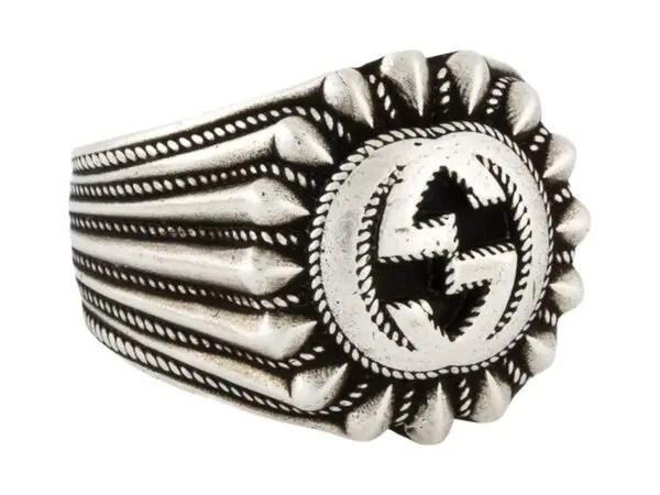 Gucci Interlock Gg Radius Ring
