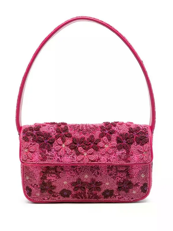 Staud Tommy Beaded Shoulder Bag