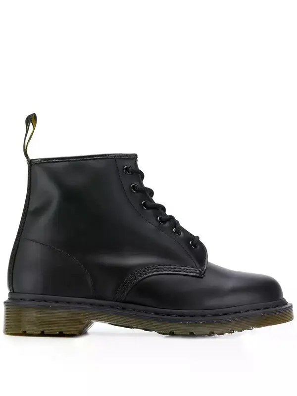 Dr. Martens Leather Lace-up Boots - Black