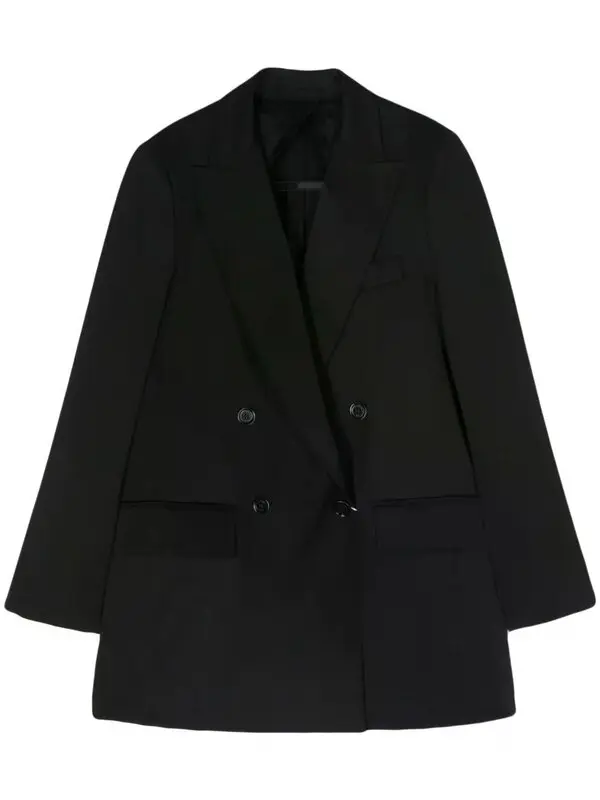 Max Mara Double-breasted Wool-blend Blazer