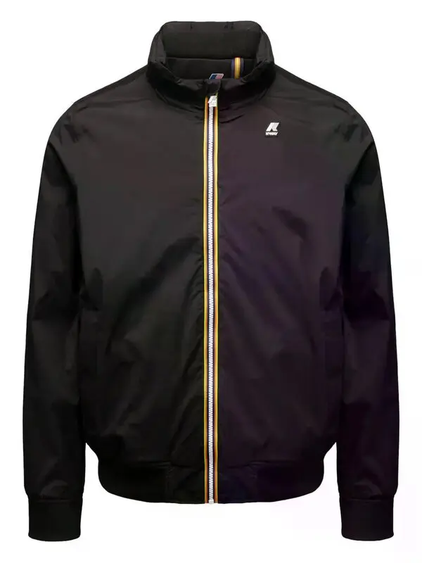 K-WAY Zip-fastening High-neck Jacket