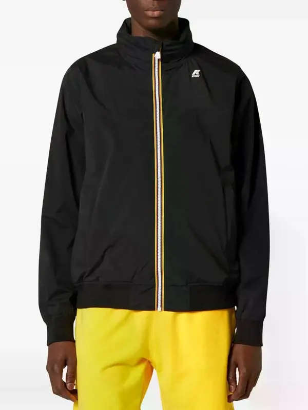 K-WAY Zip-fastening High-neck Jacket