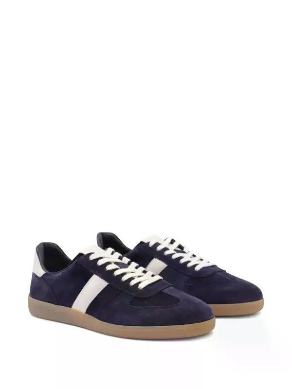TOM FORD Leather Sneakers - Blue