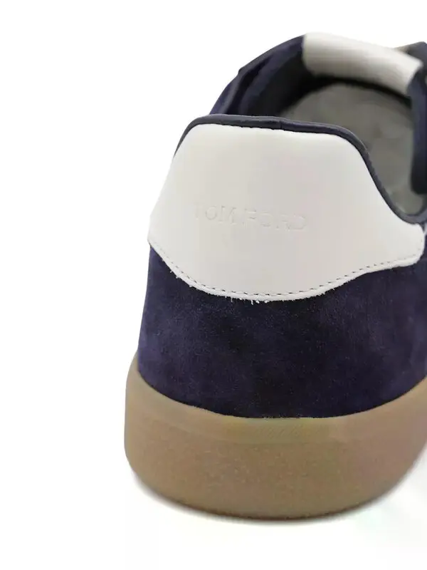 TOM FORD Leather Sneakers - Blue