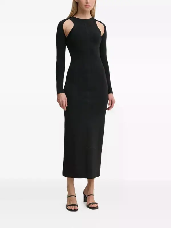 Nanushka Cut-out Long-sleeved Dress