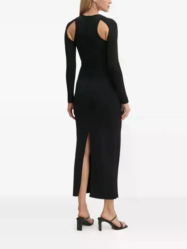 Nanushka Cut-out Long-sleeved Dress