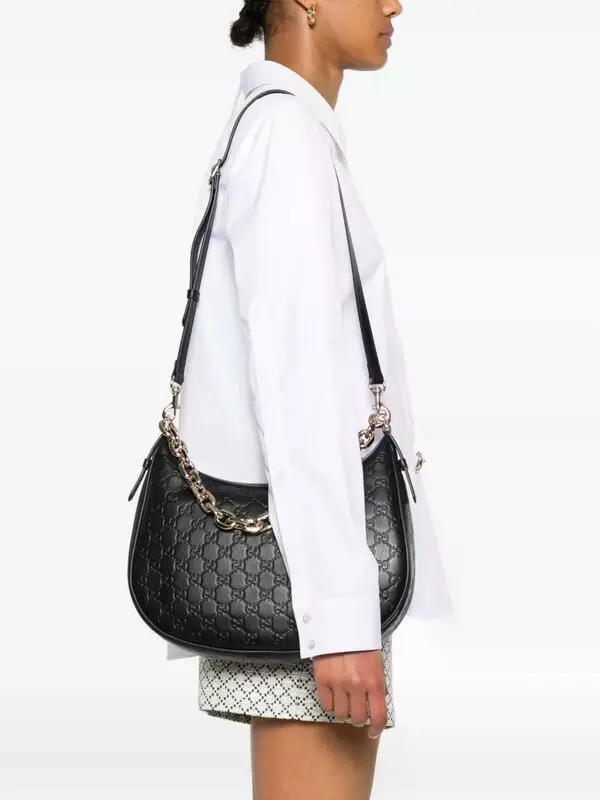 Gucci Gg-pattern Chain-strap Bag