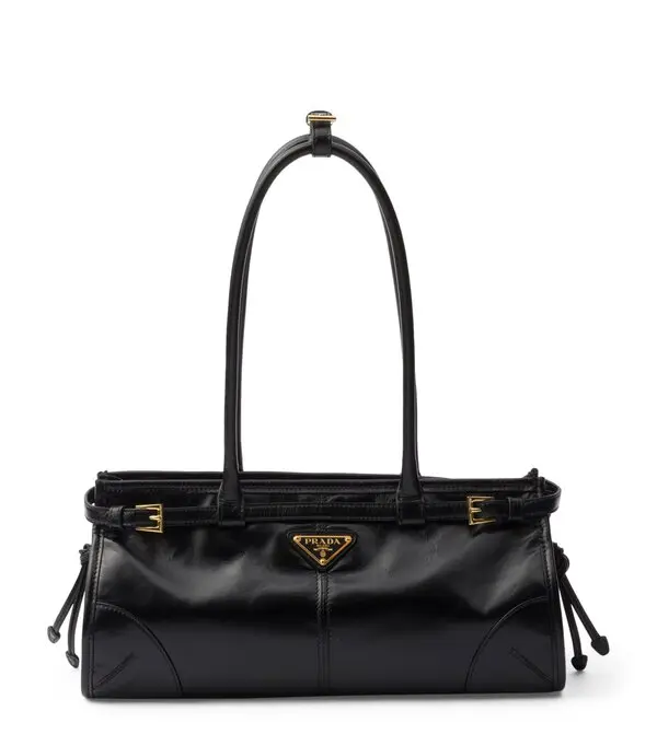 Prada Medium Leather Bonnie Top-handle Bag