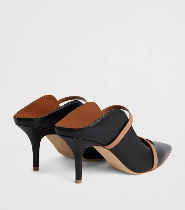 MALONE SOULIERS Leather Maureen Mules - Black