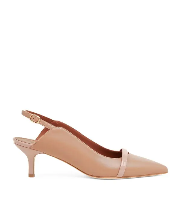 MALONE SOULIERS Leather Marion Slingback Pumps 45