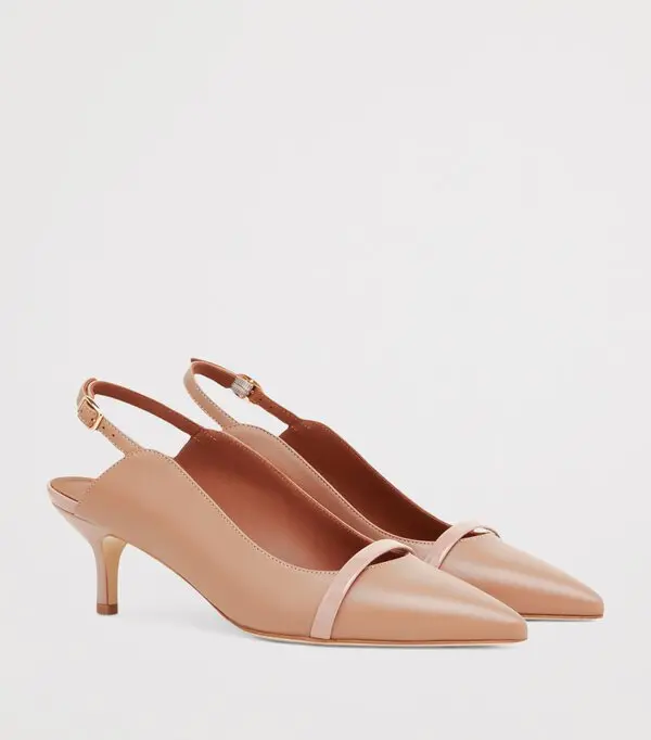 MALONE SOULIERS Leather Marion Slingback Pumps 45