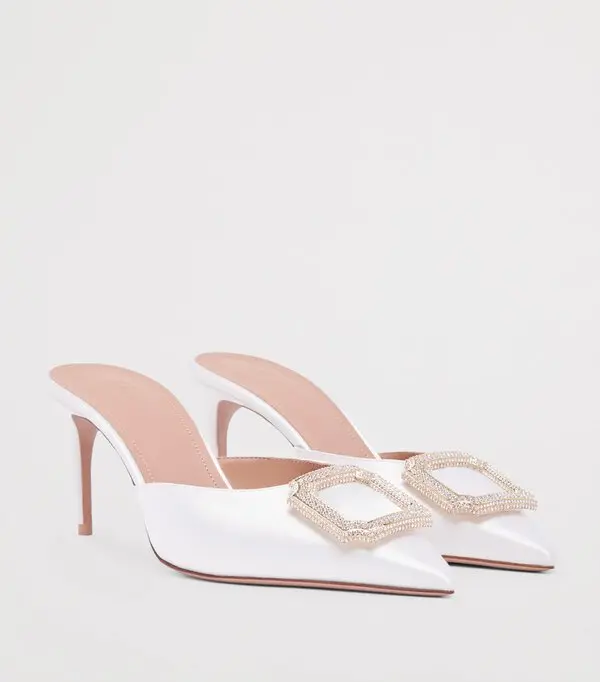 MALONE SOULIERS Satin Mona Mules 70