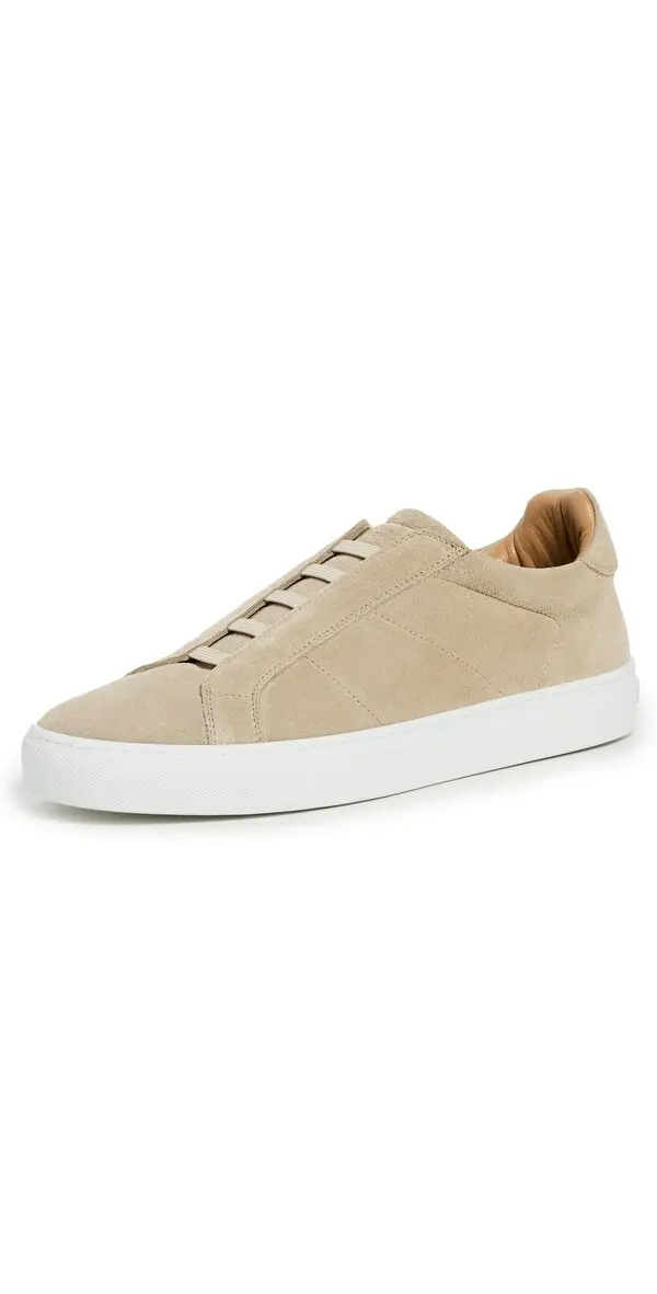 Greats Royale 2.0 Suede Slip-on Sneakers - Sand