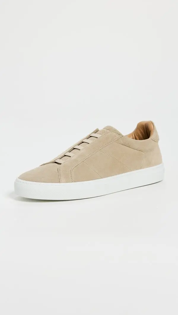 Greats Royale 2.0 Suede Slip-on Sneakers - Sand
