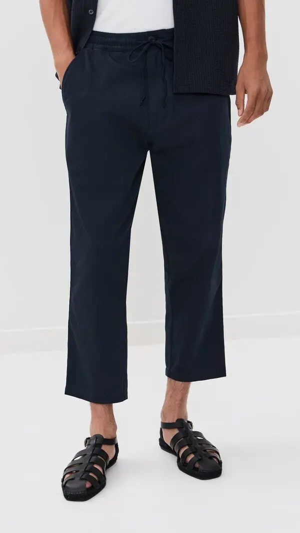 Universal Works Twill Hi Water Trousers - Navy