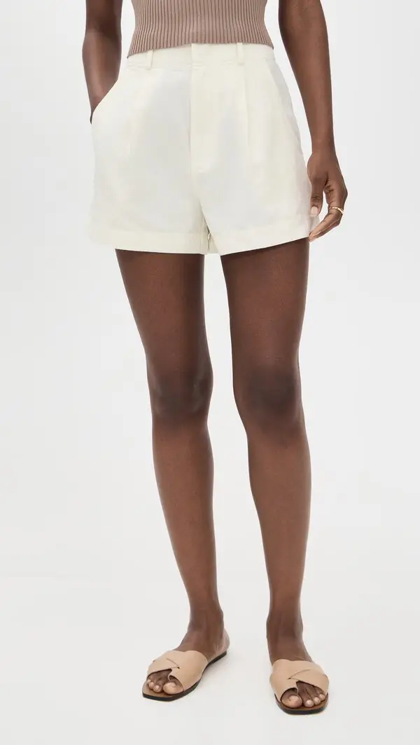 APIECE APART Bari Pleated Shorts