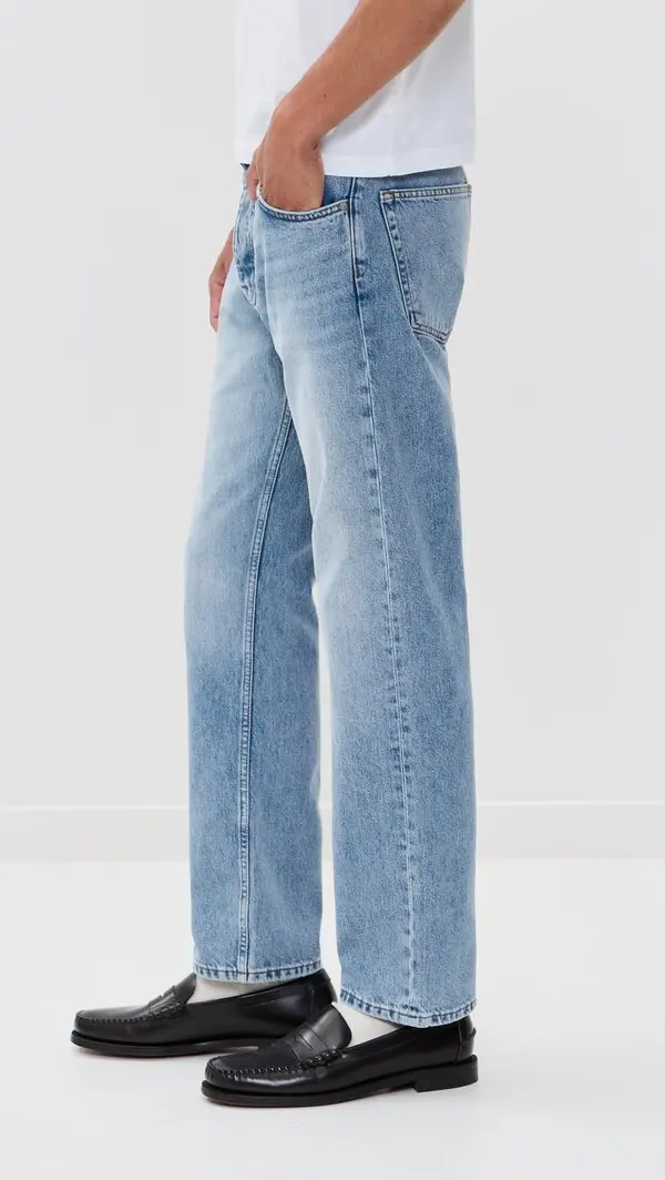 Nn07 Sonny Relaxed Jeans - Light Blue Washed