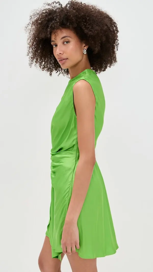 Dion Mini Dress - Lily Green
