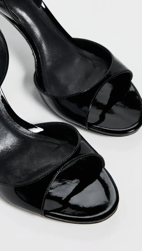 Schutz Scarlett Sling Mid Heels - Black