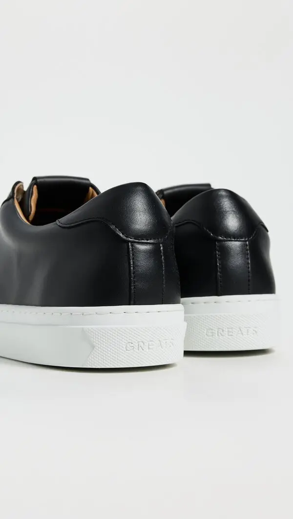 Greats Royale 2.0 Leather Sneakers - Nero