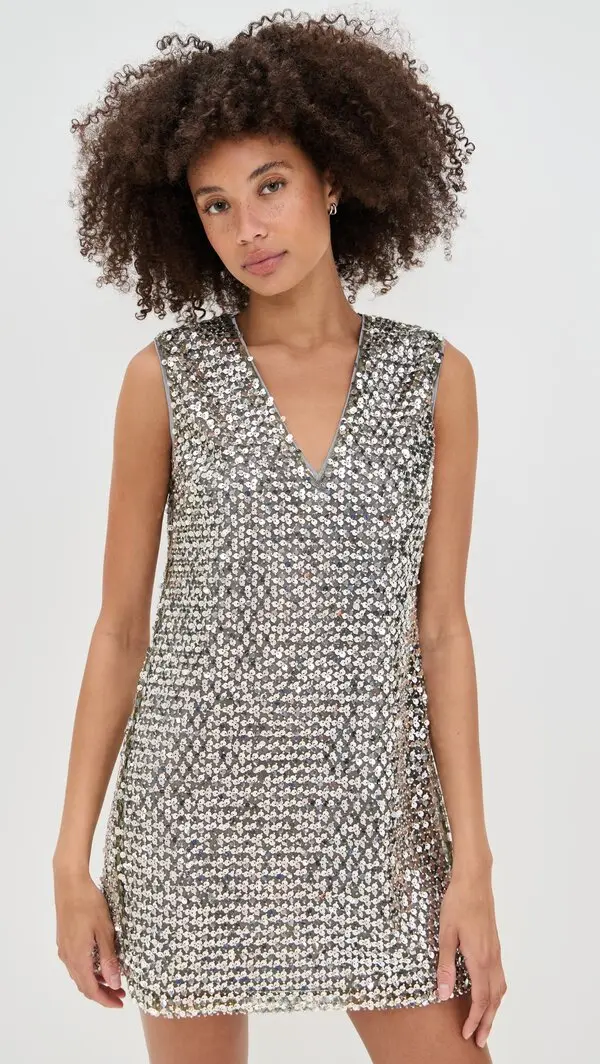 SIMONMILLER Fountain Sequin Mini Dress