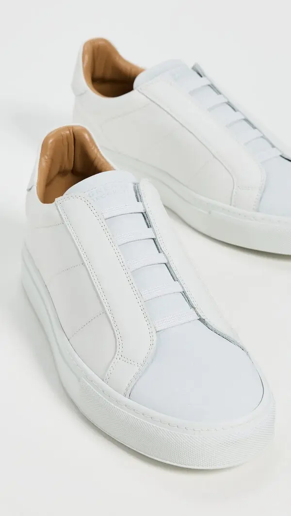 Greats Royale 2.0 Leather Slip-on Sneakers - Blanco