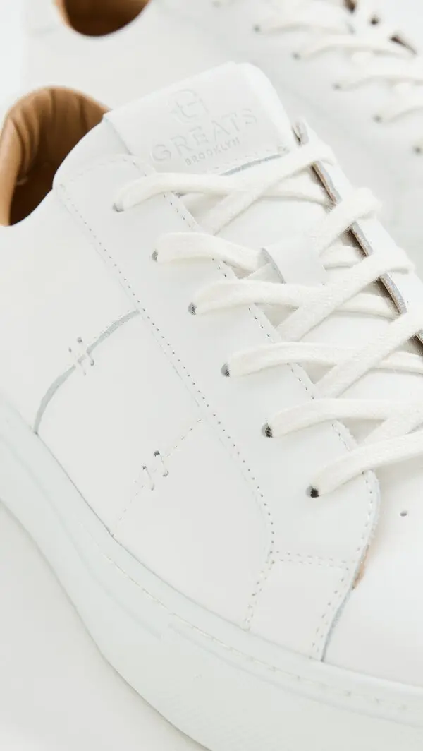 Greats Royale 2.0 Leather Sneakers - Blanco