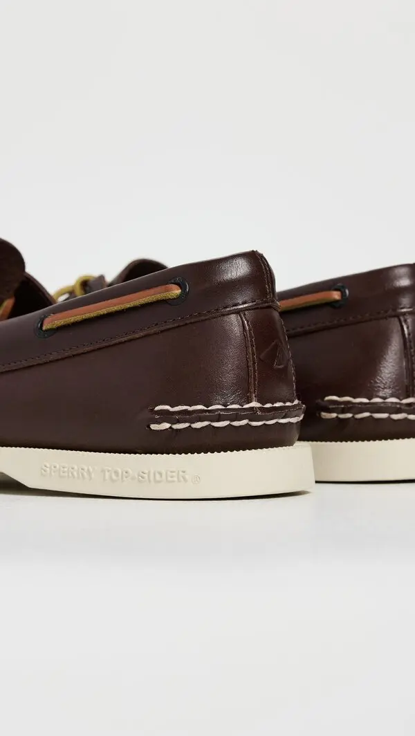 Sperry Authentic Original 2-eye Leather Boat Shoes - Brown