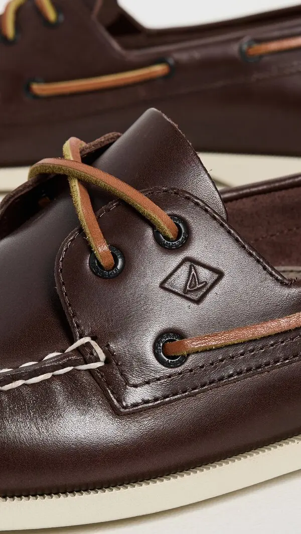 Sperry Authentic Original 2-eye Leather Boat Shoes - Brown