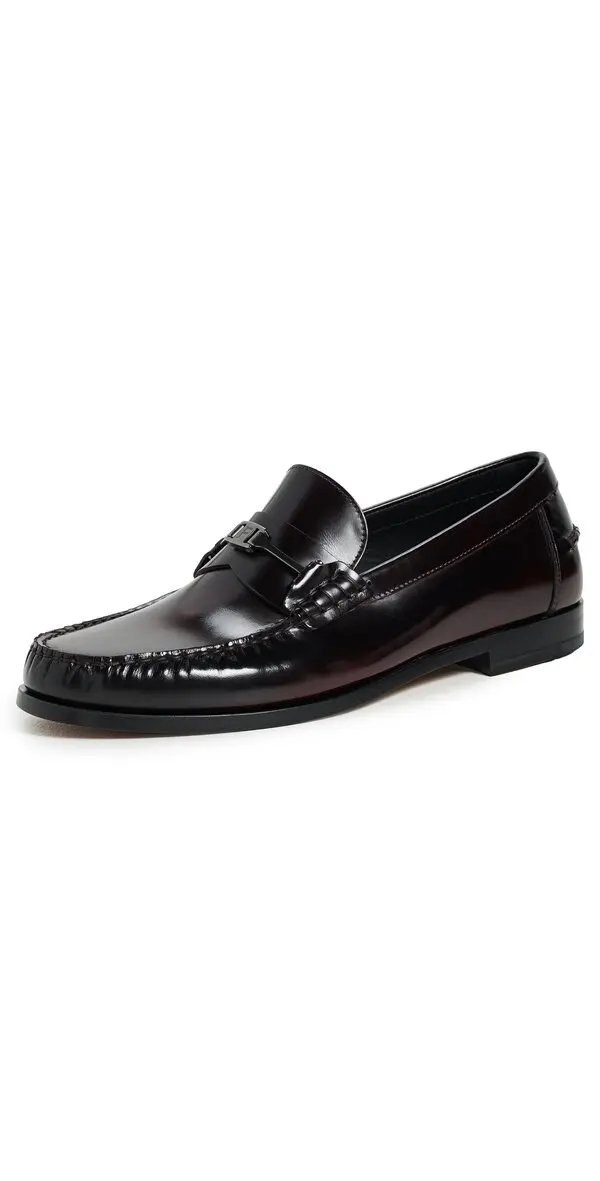FERRAGAMO Harry Leather Loafers