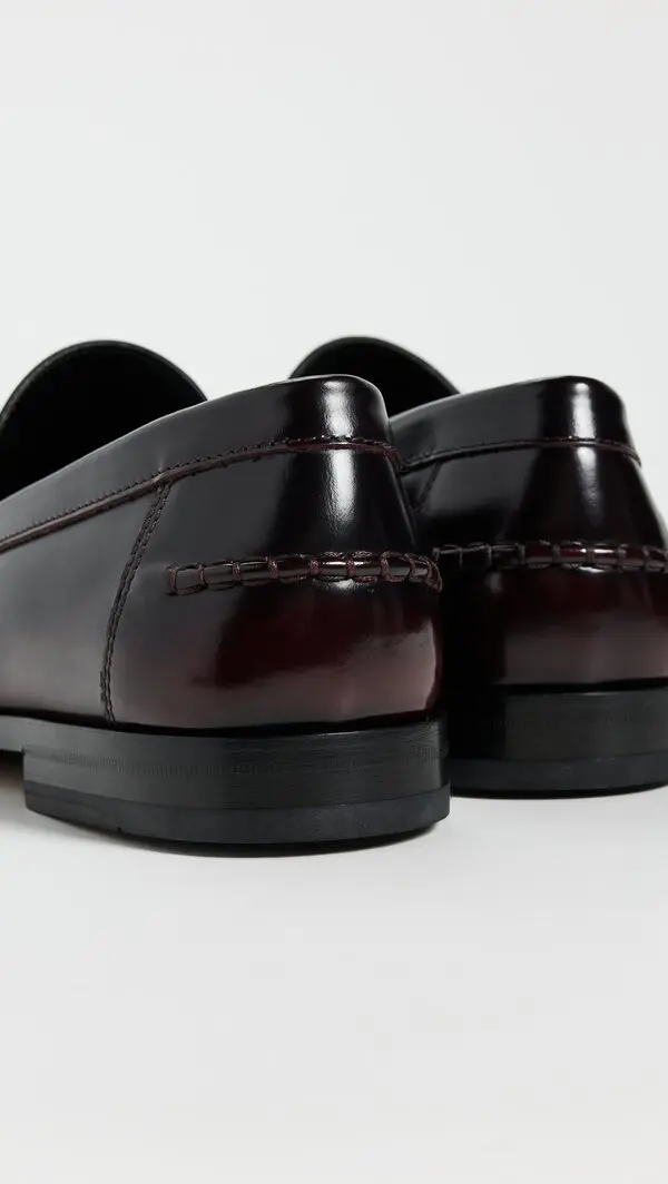 FERRAGAMO Harry Leather Loafers