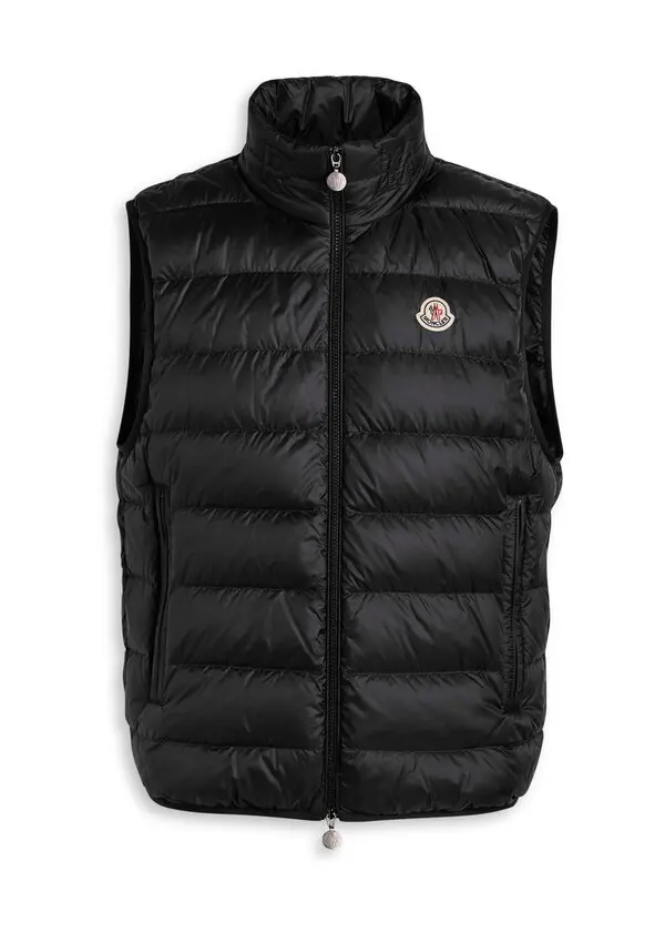 Moncler Roc Roque Quilted Shell Gilet - Black