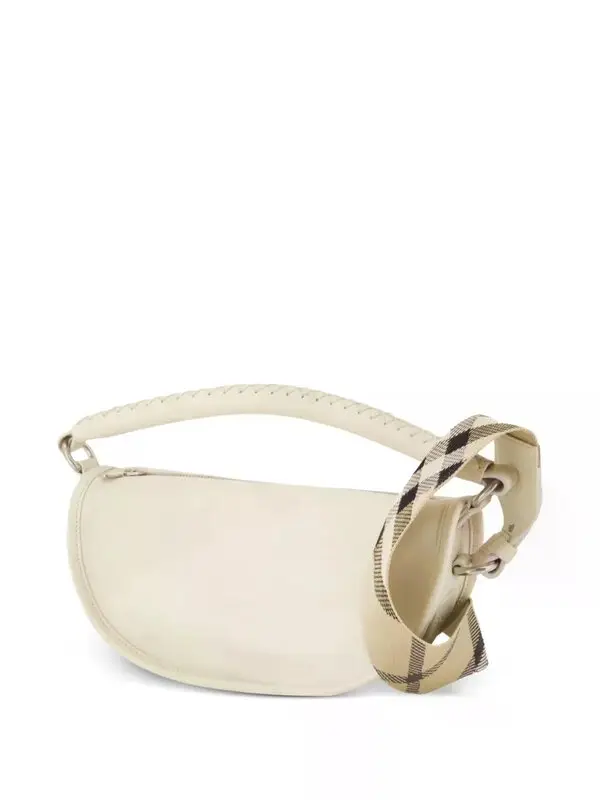 Burberry Plaid-strap Shoulder Bag