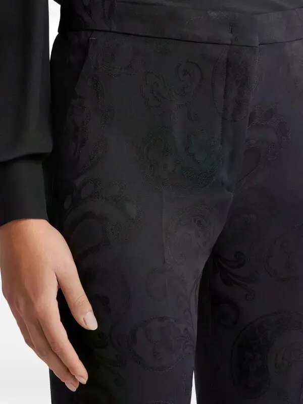 Etro Jacquard Flared Trousers