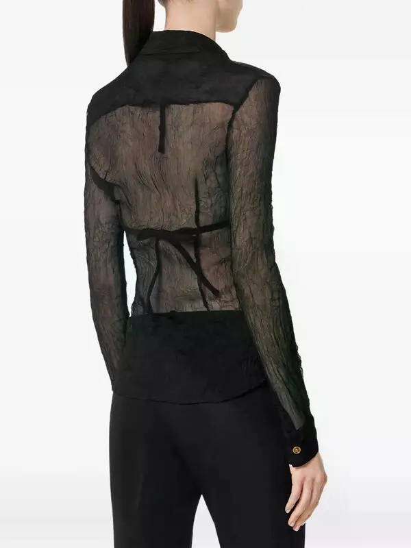 Versace Silk Crêpe Shirt