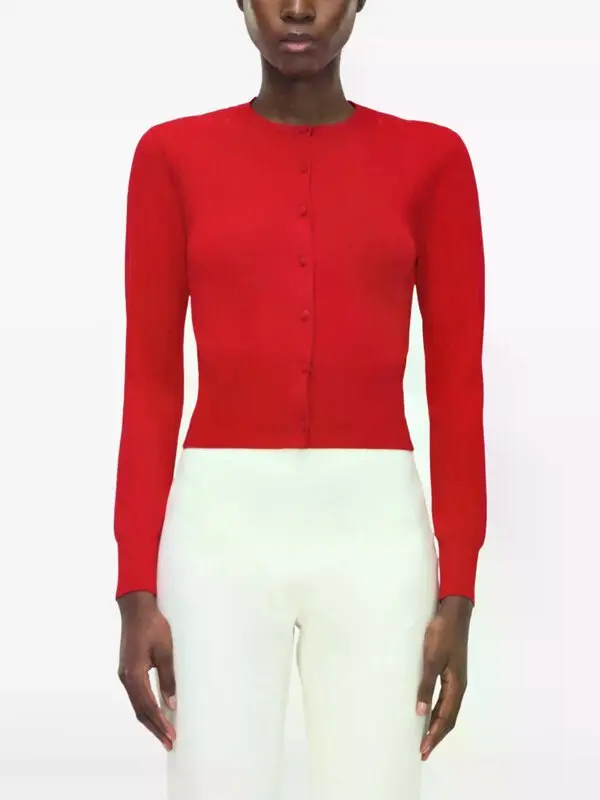 Adam Lippes Jacquard Cardigan