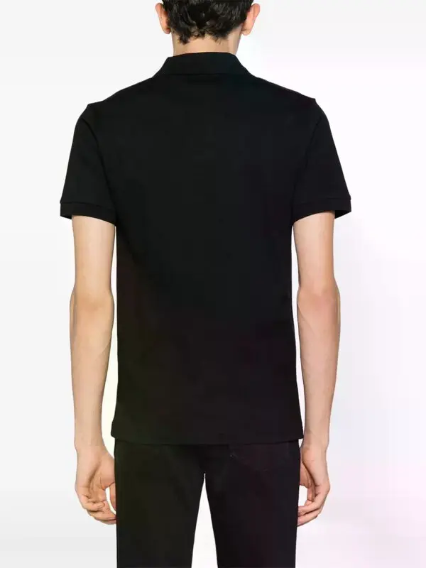 BOSS Logo-patch Piqué Polo Shirt