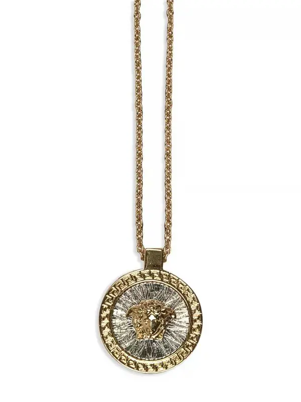 Versace Medusa Head Medallion Necklace