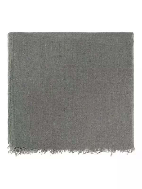 Rick Owens Frayed Scarf - Grey